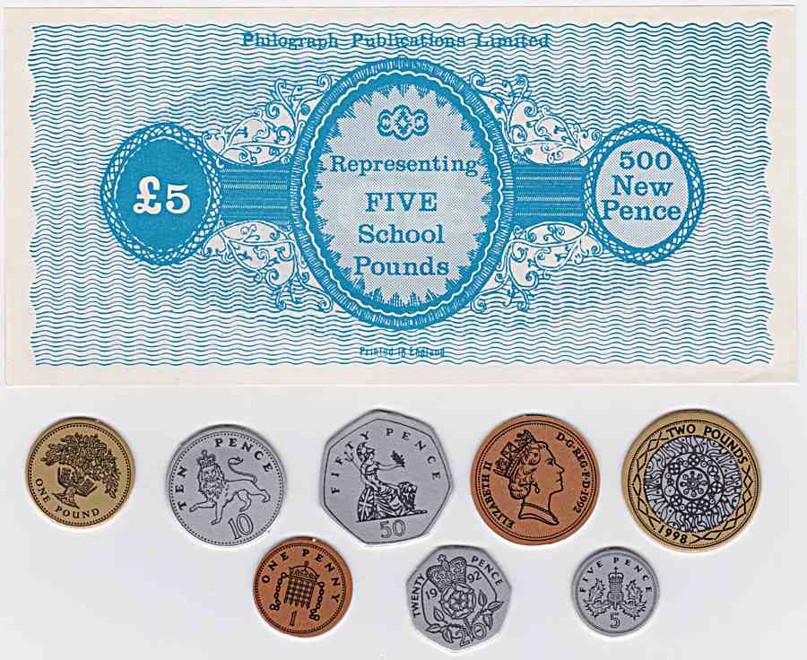 Great Britain Coins | Jack's Play Money